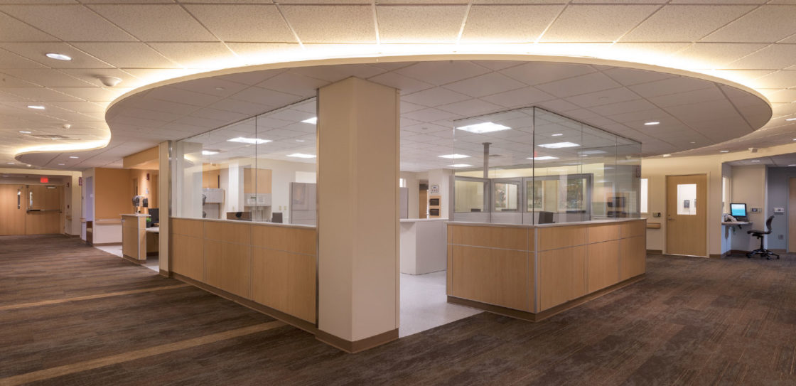 stm architecture » Concord Hospital 6 North Patient Wing Renovation